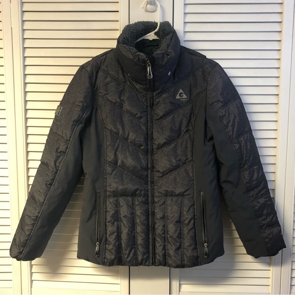 Jackets & Coats | Gerry Size S Grey Down Zip Up Coat Jacket | Poshmark